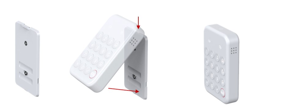 How do I change the Keypad battery?