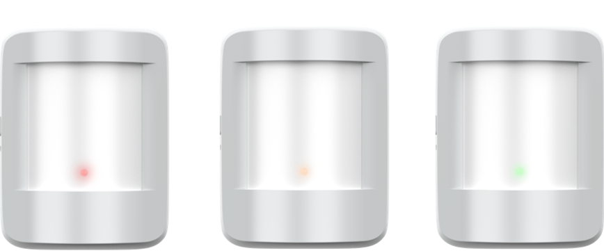 What do the lights on my Pet Friendly Sensor mean?